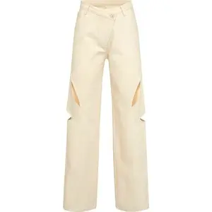 JENDUE Chaby Cut Out Pants