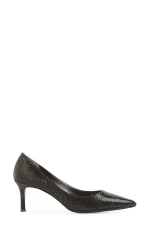 Nina Pointed Toe Pump - Black