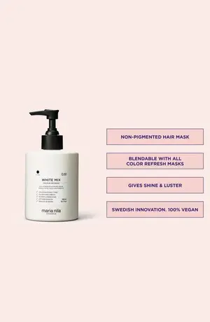 MARIA NILA Colour Refresh Hair Mask - White Mix