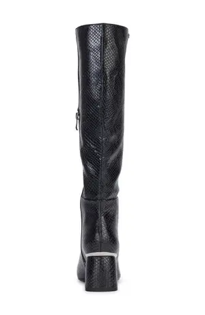 Dkny Knee High Block Heel Boots