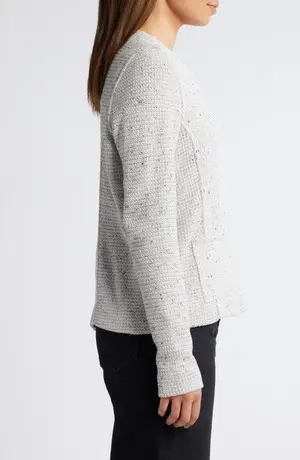 NIC+ZOE Zip-up Knit Jacket