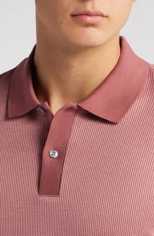 BOSS Parlay Cotton Piqué Polo