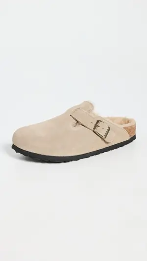 BIRKENSTOCK Boston Shearling Clogs