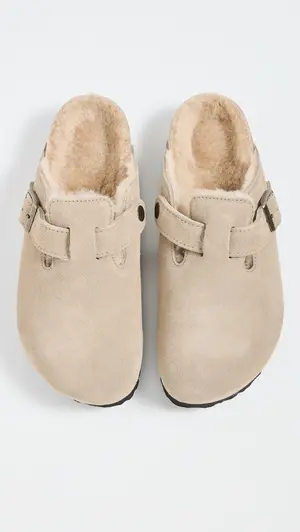 BIRKENSTOCK Boston Shearling Clogs