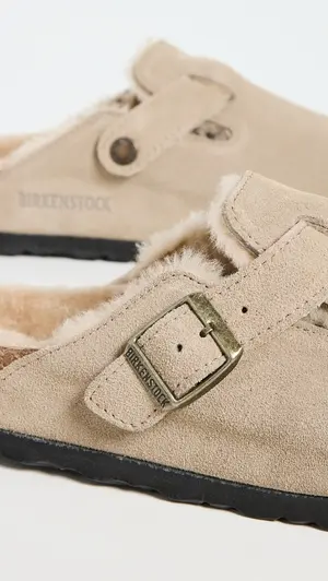 BIRKENSTOCK Boston Shearling Clogs