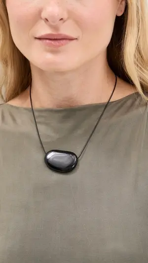 HEAVEN MAYHEM Julia Necklace - Black/black