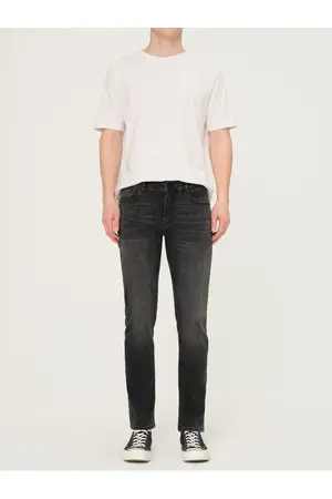 DL1961 Cooper Tapered Sable Washed Black Jeans