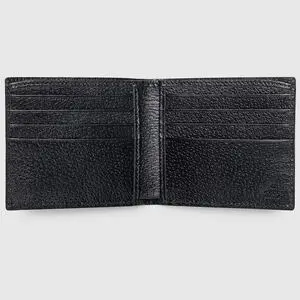 Gucci Gg Marmont Bi-fold Card Case Wallet Leather - Gold