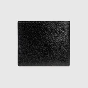 Gucci Gg Marmont Bi-fold Card Case Wallet Leather - Gold