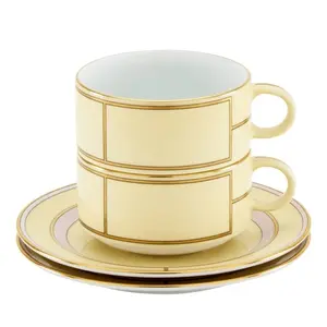 GINORI 1735 Colonna Diva Tea Set For 2
