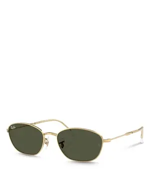 Ray-ban Oval Sunglasses - Gold Flash