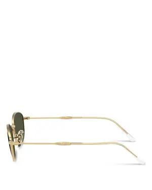 Ray-ban Oval Sunglasses - Gold Flash