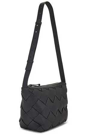 Bottega Veneta Medium Hobo Diagonal Intreccio Taurillon