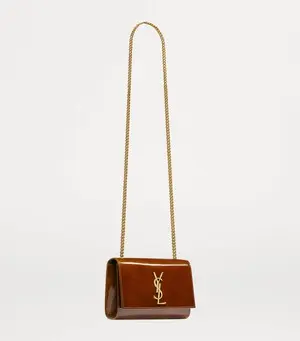 Saint Laurent Small Kate Cross-body Bag - Brown