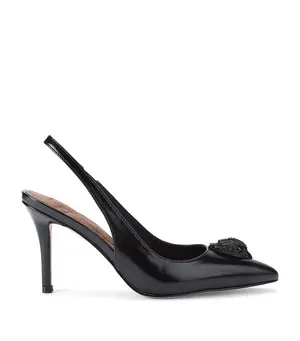 Kurt Geiger Patent Belgravia Slingback Pumps