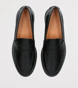 TOD'S Leather Gomma Loafers