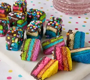 ZOLA BAKES 20 Piece Rainbow Filled Cookies With Sprinkles - One-color