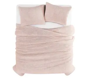 BROOKLYN LOOM Oversized Marshmallow Sherpa Quee N Comforter Set