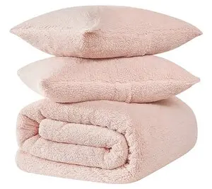 BROOKLYN LOOM Oversized Marshmallow Sherpa Quee N Comforter Set