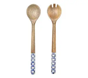 MACKENZIE-CHILDS Wooden Salad Servers - One-color