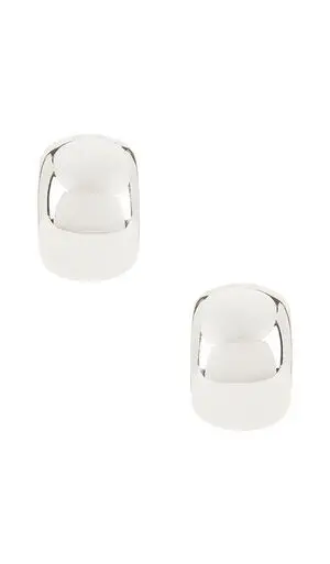 HEAVEN MAYHEM Ky Hoop Earrings - Silver