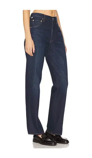 Citizens Of Humanity Baretta Relaxed Straight Jeans - Piovere