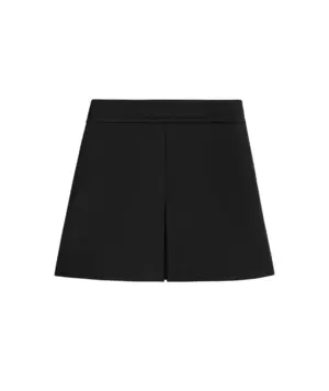 Celine Trapeze Mini Skirt - Black