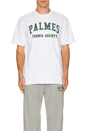 PALMES Ivan T Shirt In White
