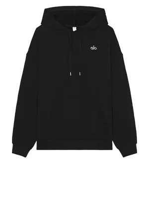 Alo Yoga Accolade Hoodie - Black | Editorialist