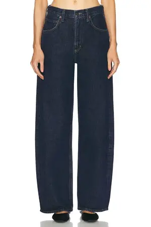 AGOLDE Low Curve Wide Leg Jeans - Pendulum
