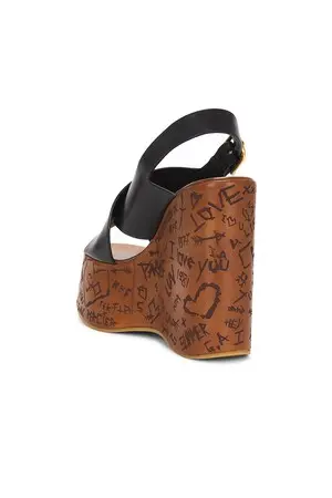 Chloé Maxime Wedge - Black