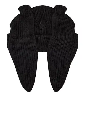 CHARLES JEFFREY Chunky Rabbit Beanie - Black
