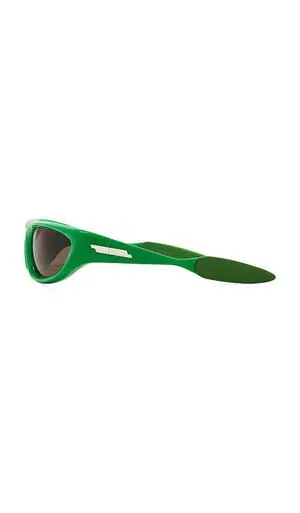 Bottega Veneta Mixed Materials Sunglasses