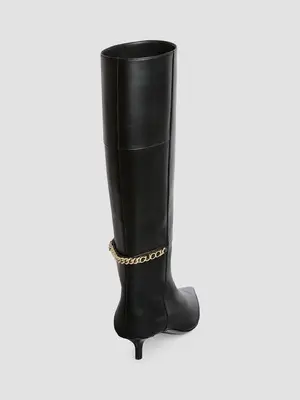 Gucci Signoria 50mm Leather Tall Boots