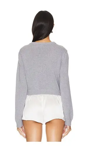 Frankies Bikinis Dudley Cotton Knit Cardigan