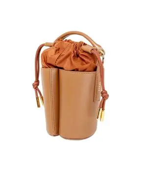 Sacai Leather Basket Micro Bag