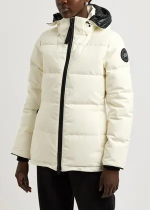 Canada Goose Chelsea Padded Arctic-tech Parka Coat - Cream