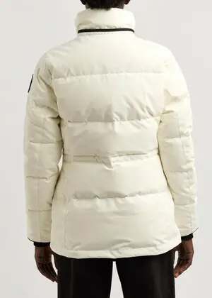 Canada Goose Chelsea Padded Arctic-tech Parka Coat - Cream