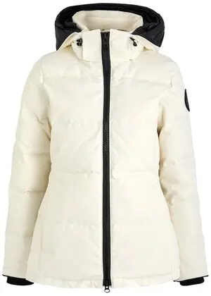 Canada Goose Chelsea Padded Arctic-tech Parka Coat - Cream