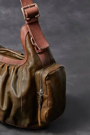 Free People We The Free Hattie Hardware Shoulder Bag - Olive
