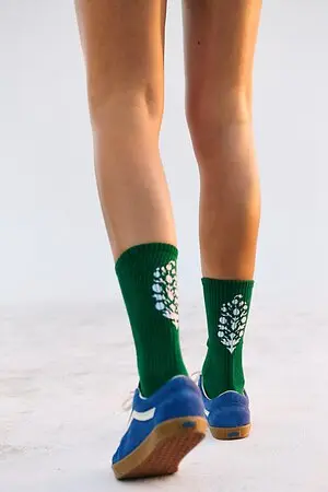 Lucky Honey Logo Socks Hosiery For Women