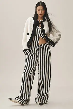 LYREBIRD Silky Pajama Pants Black