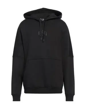 EA7 Sweatshirt In Light Cotton And Polyester - Black