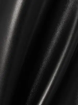 Bottega Veneta Paneled Straight-leg Leather Trousers