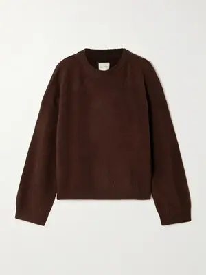 Loulou De Saison Oversized Embroidered Sweater