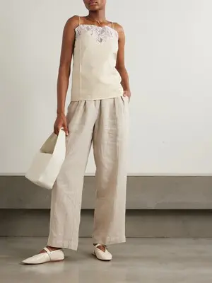 Faithfull The Brand Etienne Lace-trimmed Camisole