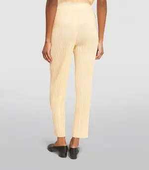 Issey Miyake Pleated Straight Trousers