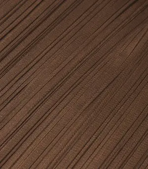 Issey Miyake Long-sleeve Pleated Top - Brown