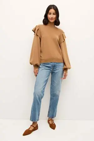 MARIE OLIVER Remi Popover - Camel
