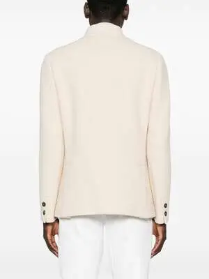 Eleventy Flannel Jacket - Neutrals